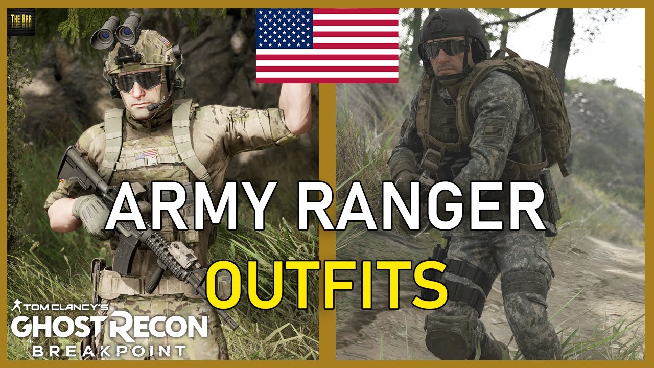 US Army Ranger Outfit Guide / Showcase | Ghost Recon Breakpoint - YouTube