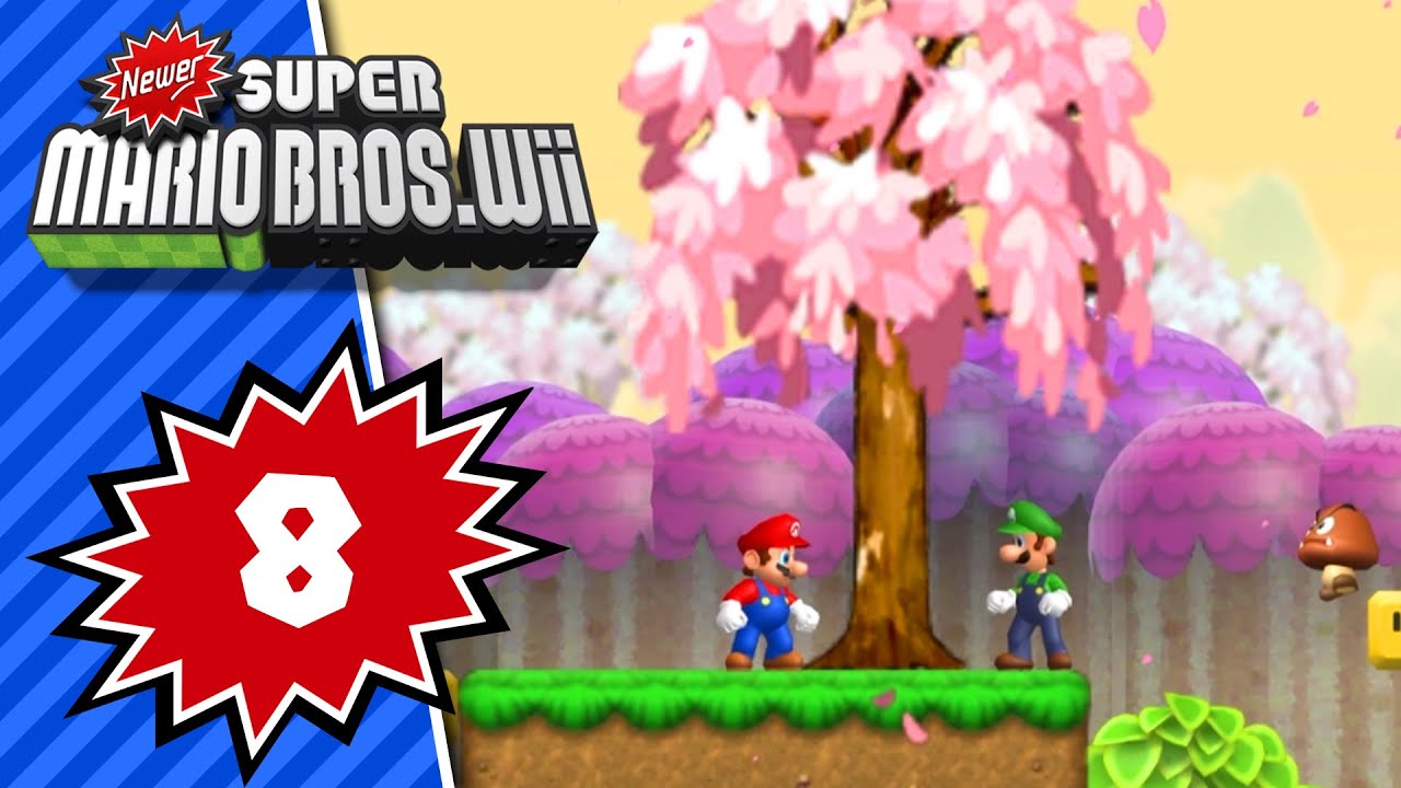 Newer Super Mario Bros. Wii - Sakura - Parte 8 - YouTube