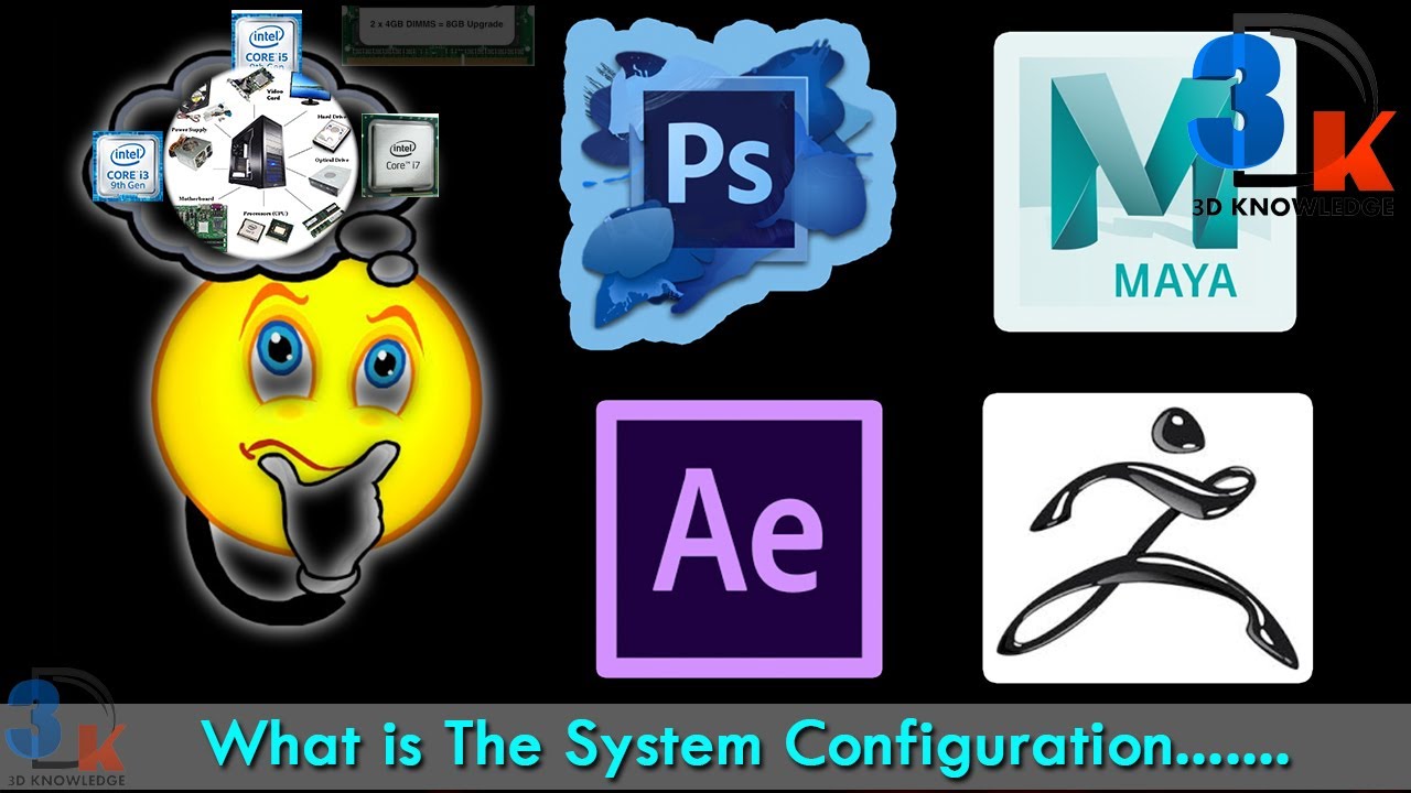 Computer Configuration For Animation | Computer For After Effects, 3d ...