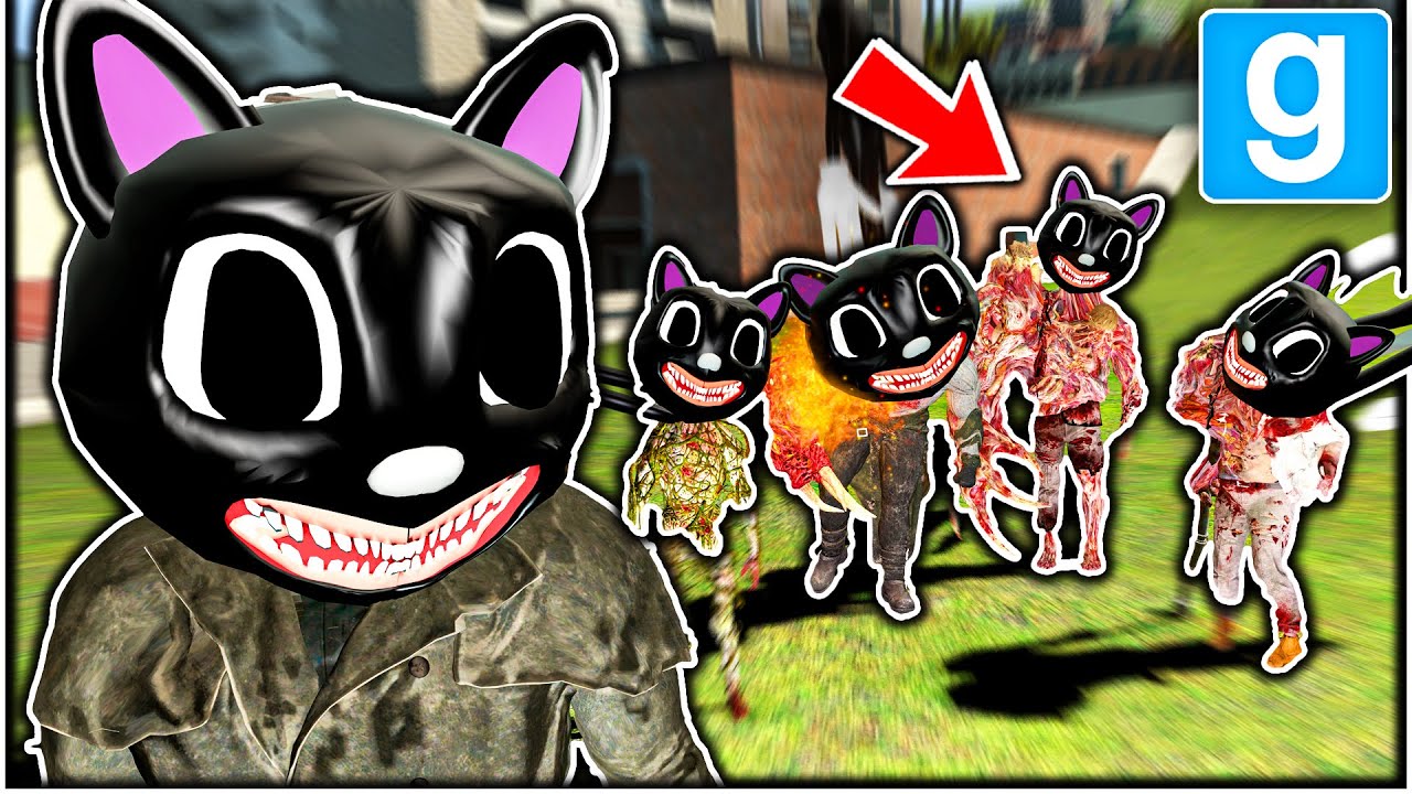 CARTOON CAT FUSION EXPERIMENTS GONE WRONG! - Garry's Mod Gameplay - YouTube