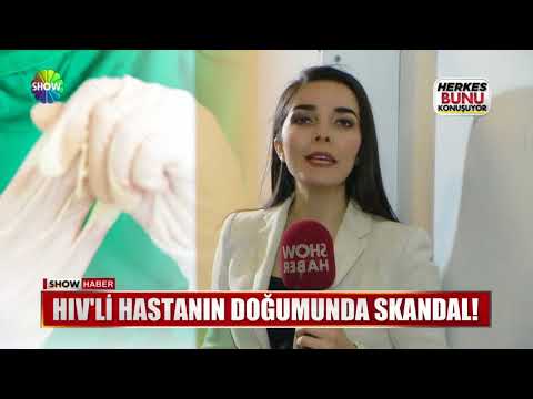 HIV'li hastanın doğumunda skandal!