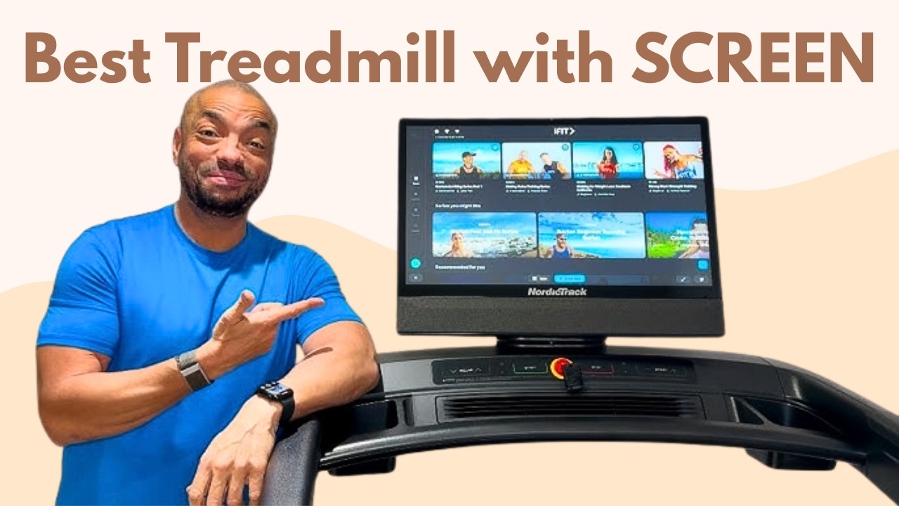 5 Best Treadmill with TV SCREEN (2025) | Best SMART Treadmill for Home ...