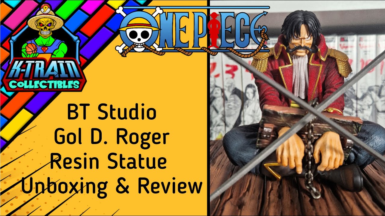 BT Studio - Gol D. Roger Resin Statue One Piece Unboxing & Review ...