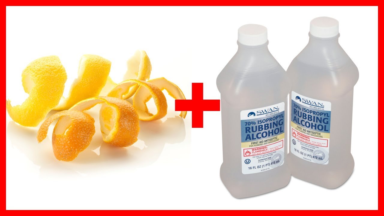 Homemade Natural Disinfectant With 2 Simple Ingredients - YouTube