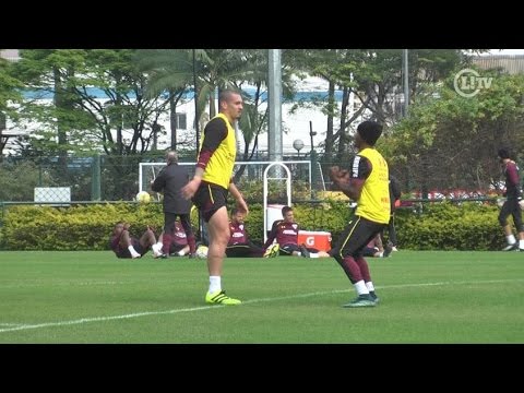 Quem vence? Maicon e Thiago Mendes fazem disputa de gols de cabeça ...