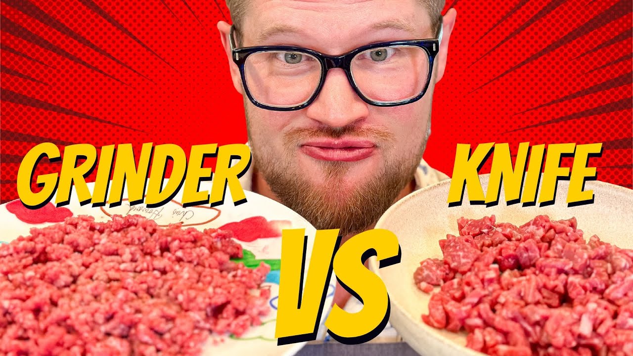What is The Best Way to Cut Beef for Tartare? | Freshly Ground Beef or ...