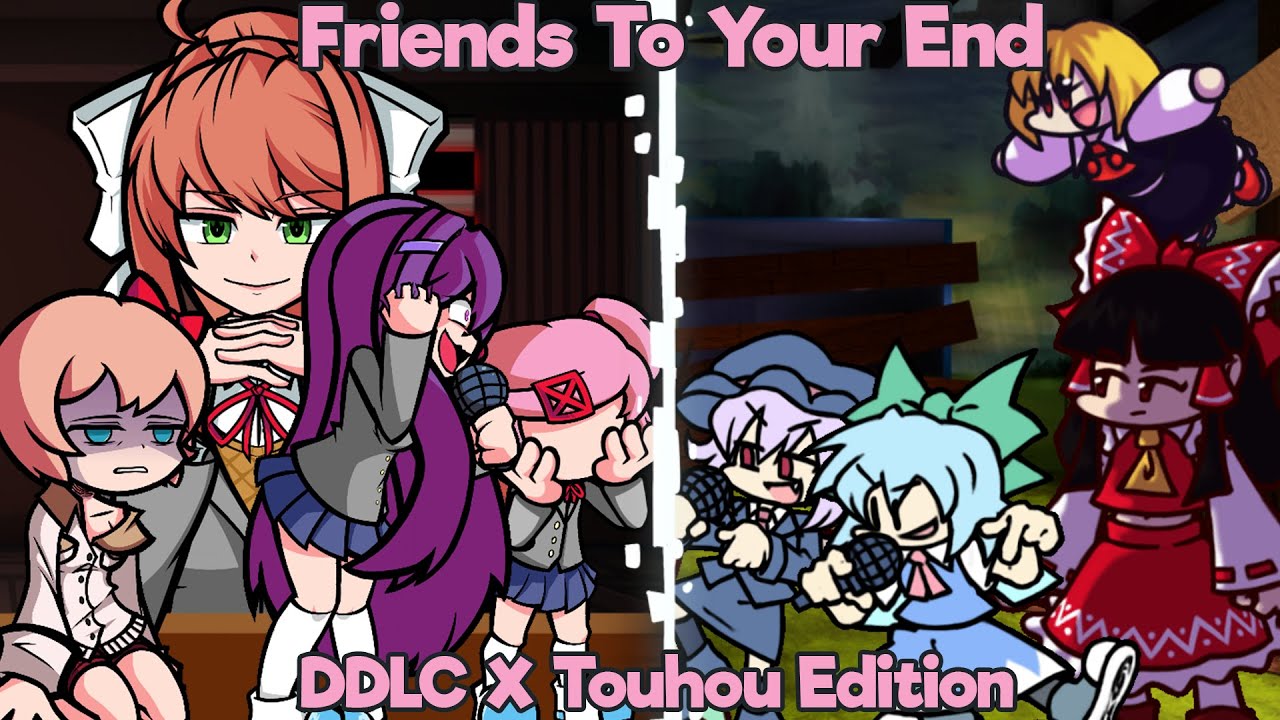 Deleted at the end (Friends To Your End [DDLC X Touhou Edition]) - YouTube