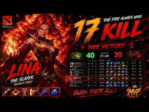 Highlight: DOTA2 : APEM ชนะสักเกมก็พอ :) - Lina