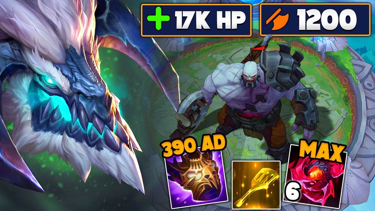 HIDDEN SECRET ROUND 16 WITH 17,000 HP SION, 1200 AD AND ALL INFINTE ...