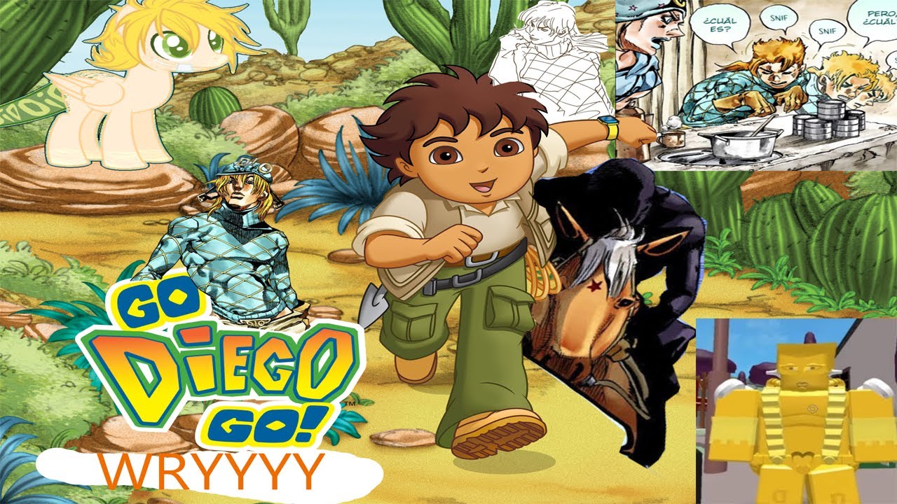¡GO Diego Brando GO! |Steel Ball Run Meme - YouTube