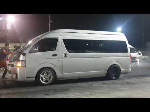 Drag toyota hiace thailand - YouTube