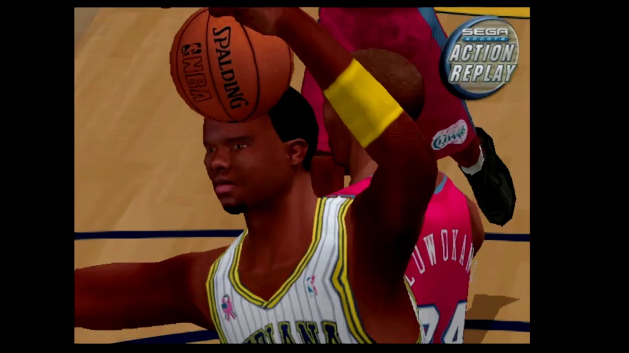 LA Clippers vs Indiana Pacers - NBA 2K2 (PS2) - YouTube