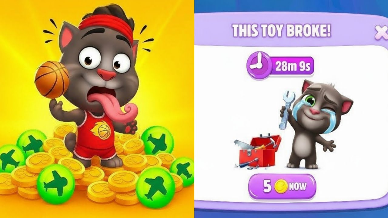 🏀 Talking Tom Basketball Challenge – Epic Shots! #talkingtom #gameplay ...