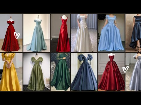 satin dress👗 collections long gown  #collection #dressdesign #dress