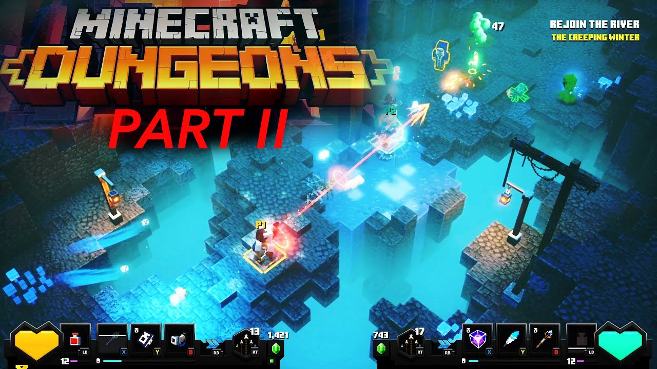 MINECRAFT DUNGEONS - Gameplay - Part II - YouTube