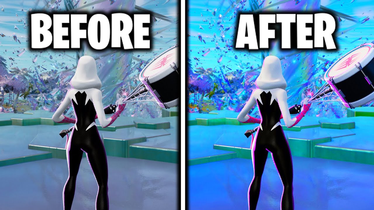 BEST FORTNITE GRAPHIC SETTINGS! HOW TO MAKE FORTNITE COLORFUL! PS5/XBOX ...