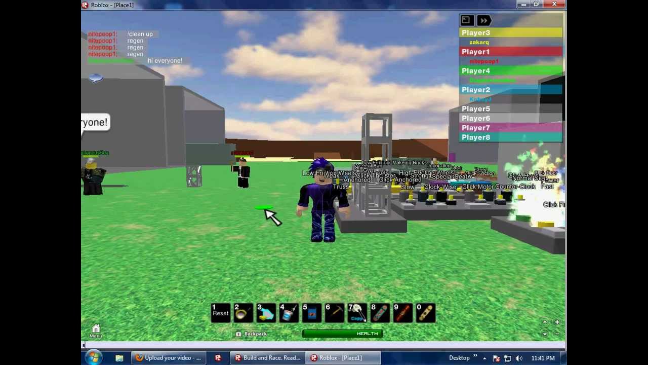 Roblox:Building a simple car. - YouTube