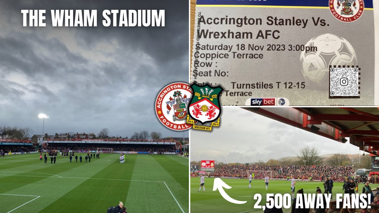 THE WHAM STADIUM - ACCRINGTON STANLEY - YouTube