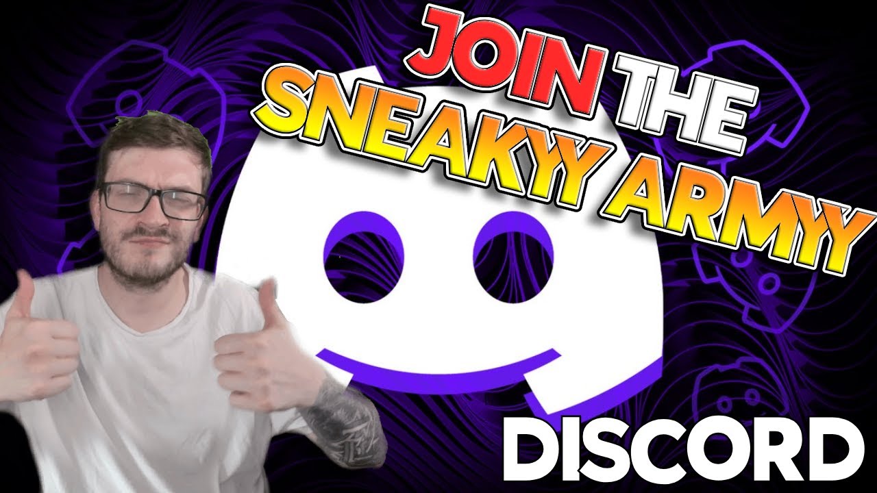 Announcing ... The NEW SNEAKYY ARMYY DISCORD! *Air Horns* - YouTube
