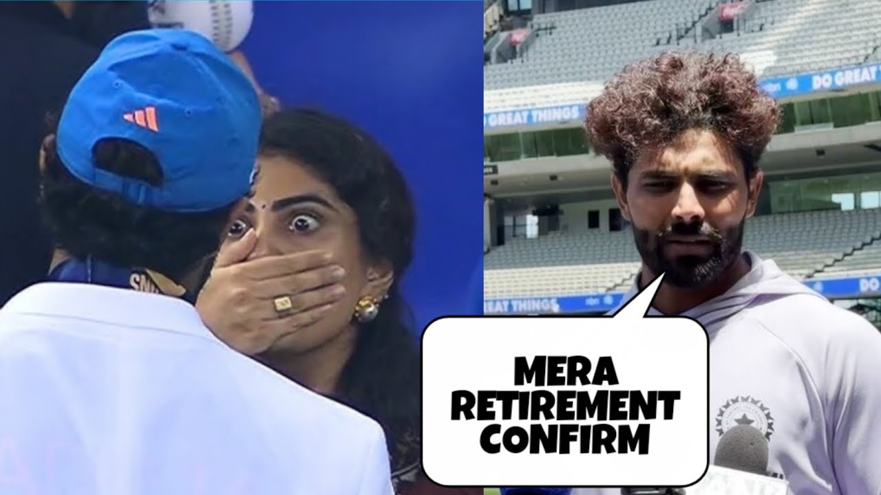 Ravindra Jadeja was Serious Decision our Retirement after CT😱.# ...