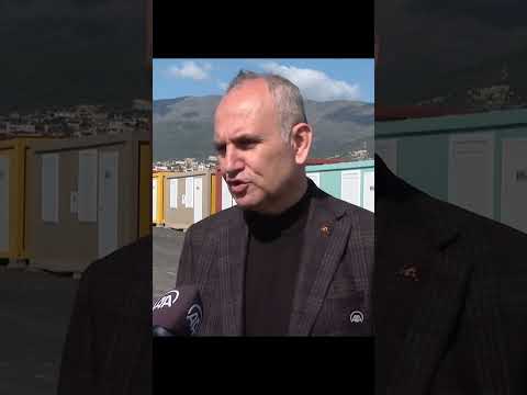 Katar'daki Dünya Kupası'nda kullanılan konteynerler depremzedelerin yeni evi olacak