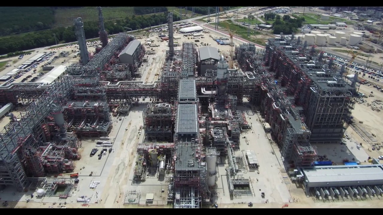 Sasol’s US Mega Project (June 2019) | Latest aerial view of ...