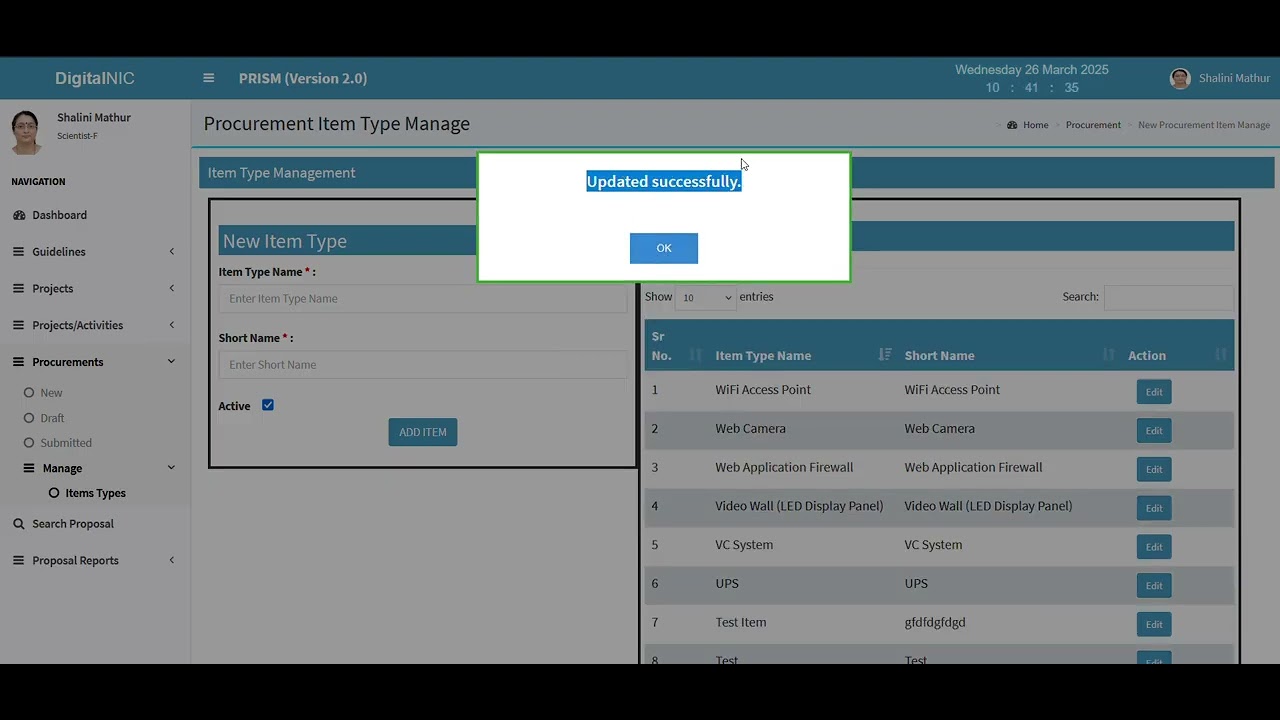 How to Add an Item in Procurement | Step-by-Step Guide - PRISM - YouTube