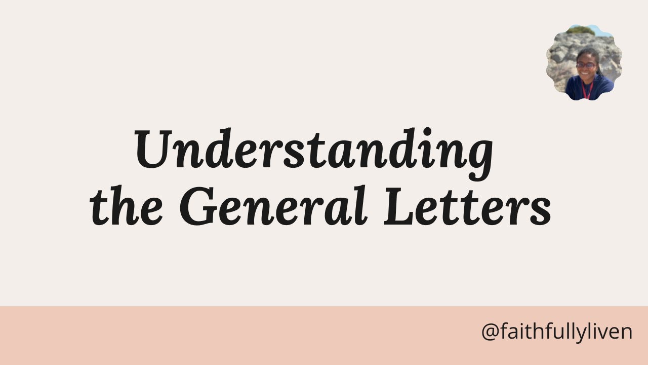 Reading Other People’s Mail: An Overview of the General Letter of the ...