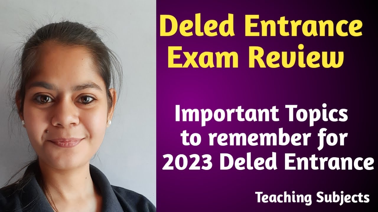 Deled Entrance review |Delhi Deled 2022 paper review || Students ...
