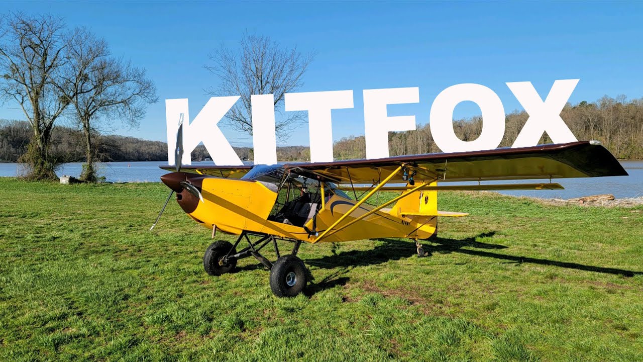 Kitfox Flight - Bush Plane - Jonas Marcinko's Former Plane - HUGE ...