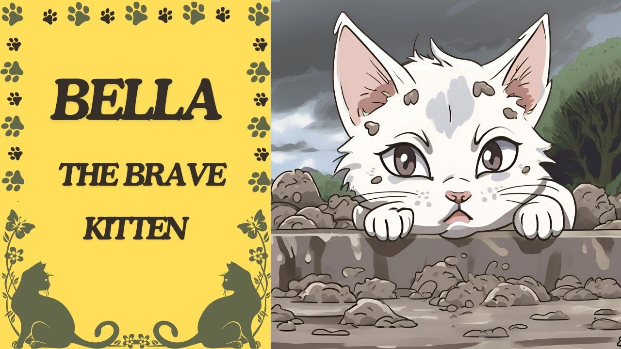 Bella the Brave Kitten | Short Story for Kids | Bedtime Moral Stories ...