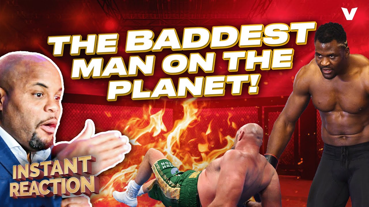 Daniel Cormier REACTS to Francis Ngannou fighting Tyson Fury: He's the ...