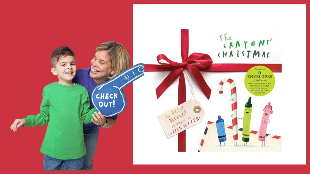 Read Aloud: 'The Crayons' Christmas' By Drew Daywalt | Ages 3-8 - YouTube