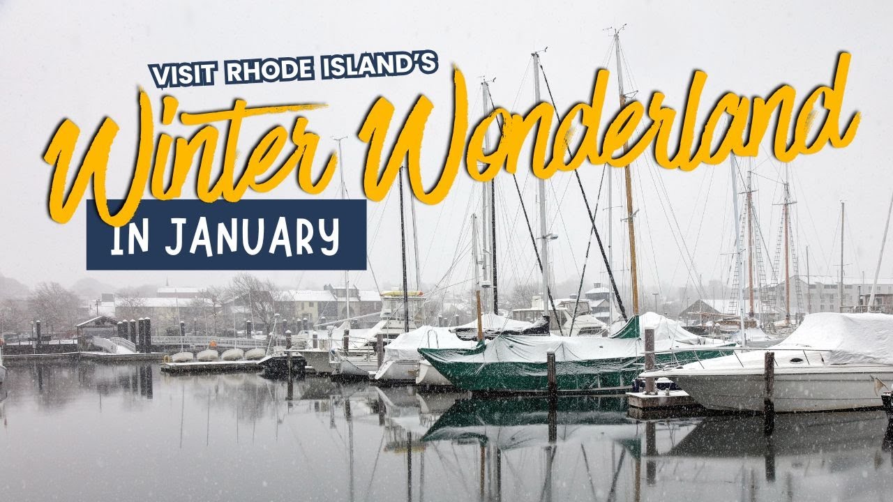 Explore Rhode Island's Winter Wonderland in January! - YouTube