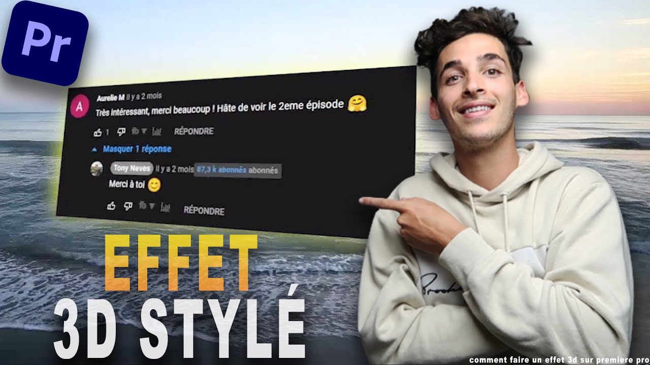 Comment faire un effet 3d sur Premiere Pro (TUTO FR) - YouTube