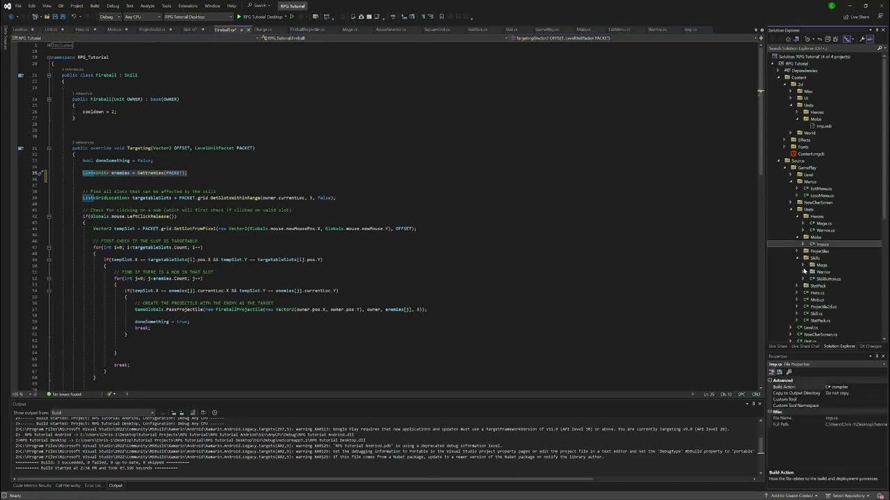 Mob Ai Basic Skill Ai Monogame Dev Tutorials C P 2 25 Youtube