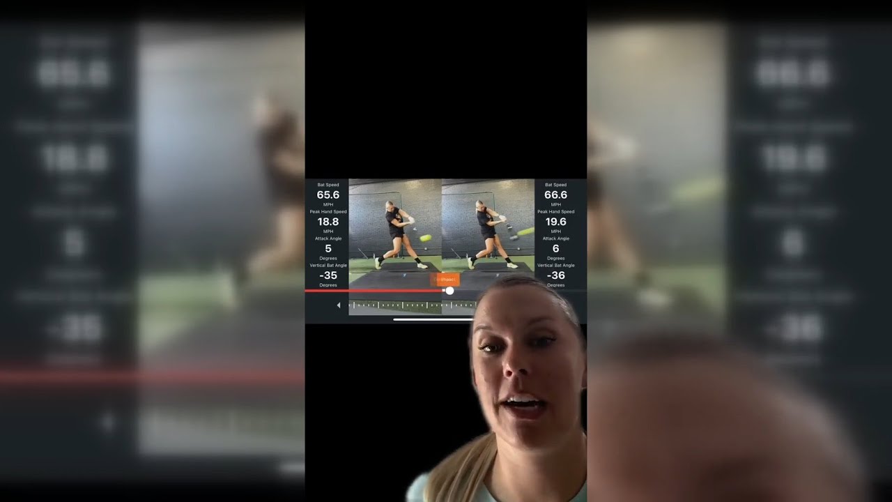 Sam Show Swing Analysis with Blast Softball - YouTube