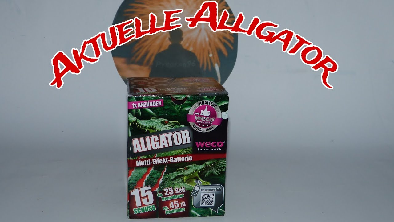 Aktuelle charge der Alligator Lidl (Weco) - YouTube