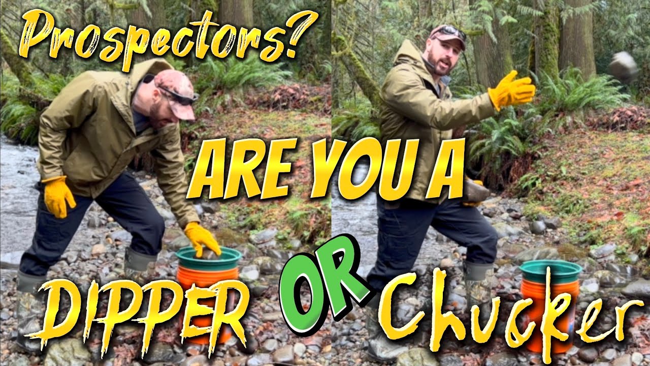 Gold Prospectors - Are You a Dipper or a Chucker? #goldprospecting # ...