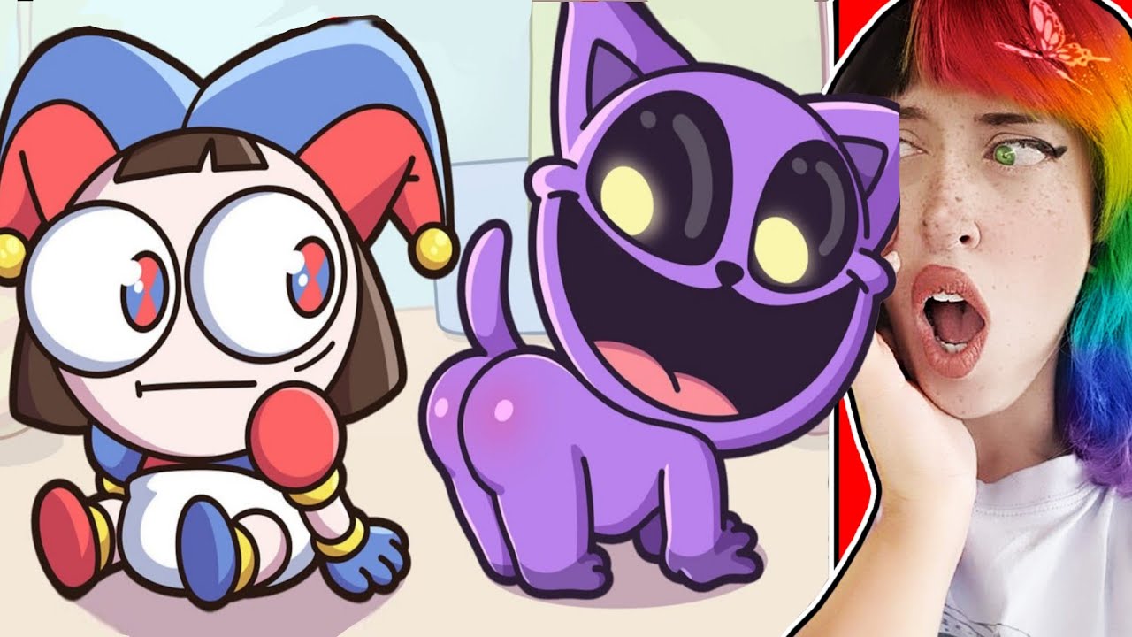 THE AMAZING DIGITAL CIRCUS e POPPY PLAYTIME 3 si incontrano con ...