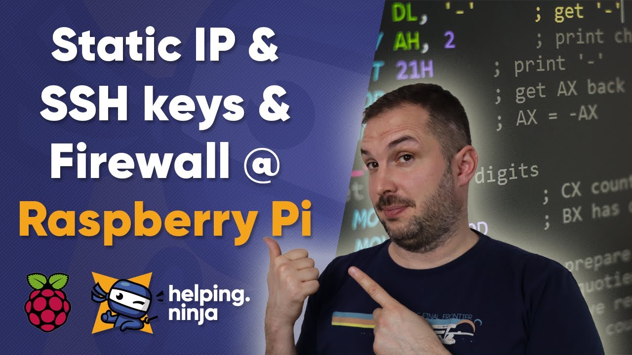 Static IP, ssh keys and firewall on your Raspberry Pi [#2] - YouTube