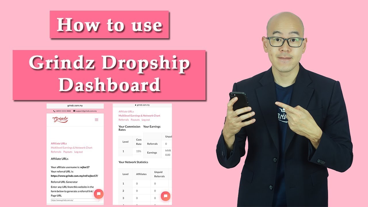 How to use Grindz Dropship Dashboard - YouTube