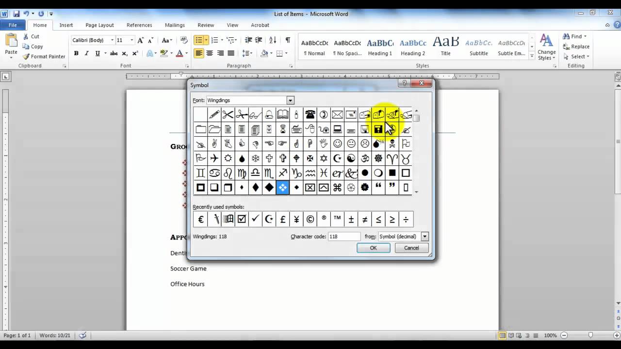 Formatting Bulleted Or Numbered Lists In Microsoft Word 2010 The It Formatting Bulleted Or Numbered Lists In Microsoft Word 2010 The It