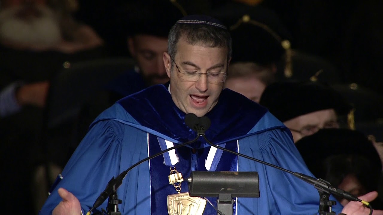 COMMENCEMENT 2019: A Message to YU's Graduating Class from President ...