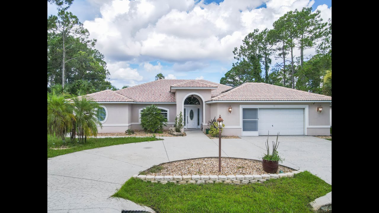 11 Palmyra Lane Palm Coast Florida - YouTube