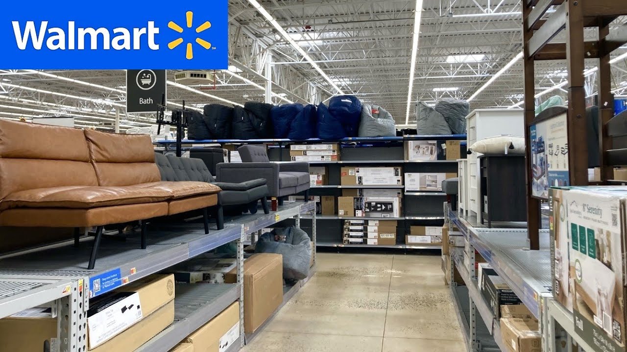 WALMART FURNITURE SOFAS COUCHES TABLES CHAIRS HOME DECOR SHOP WITH ME ...