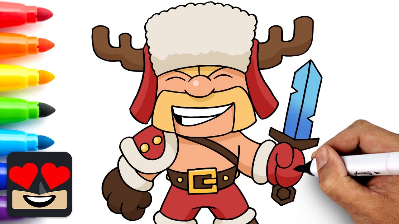 How To Draw Jolly King | Clash of Clans - YouTube