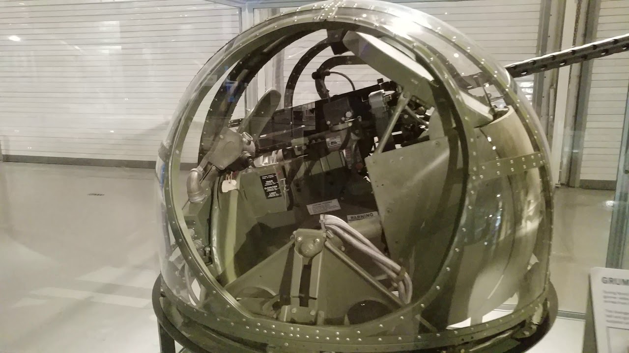 GRUMMAN BALL TURRET ON THE INTREPID - YouTube