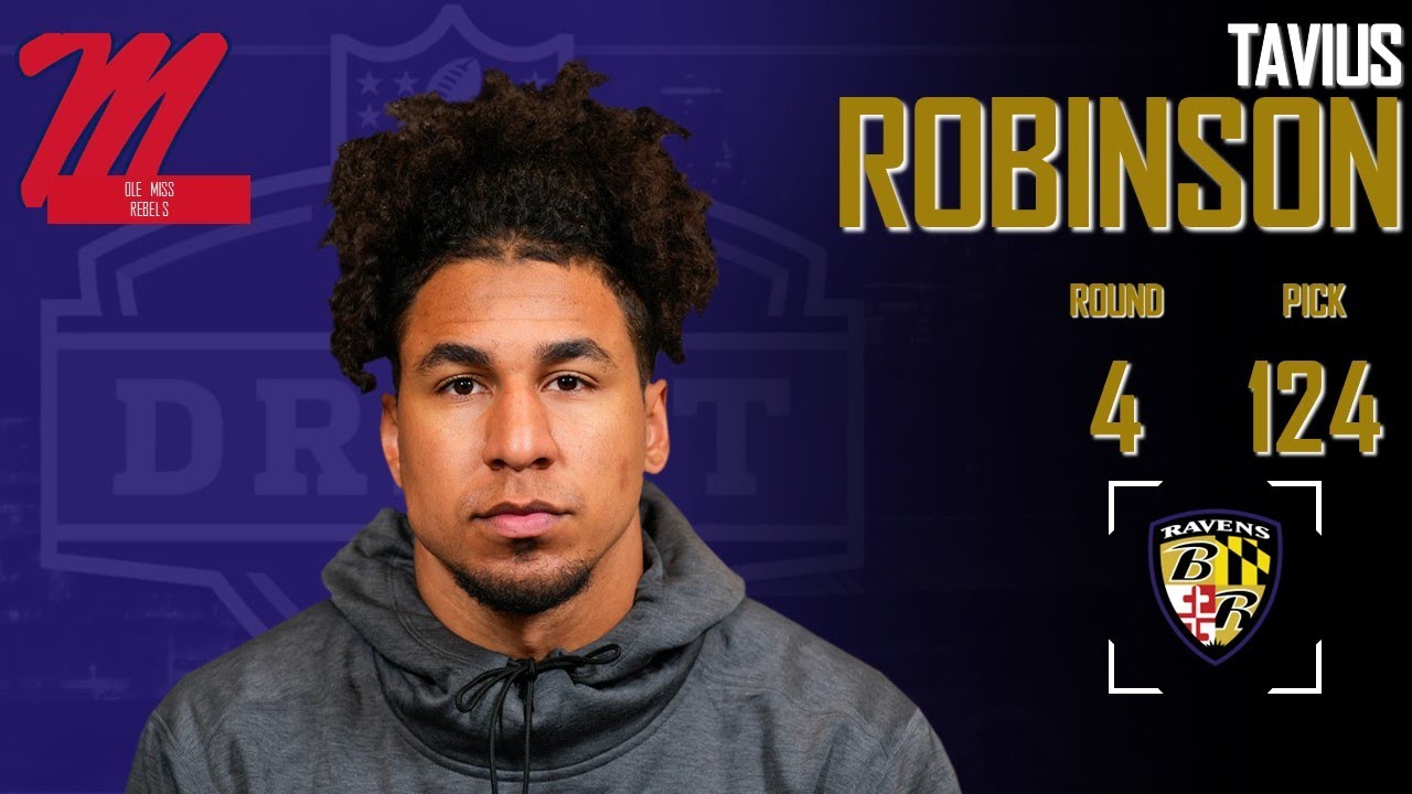 2023 NFL DRAFT: Tavius Robinson | Baltimore Ravens - YouTube