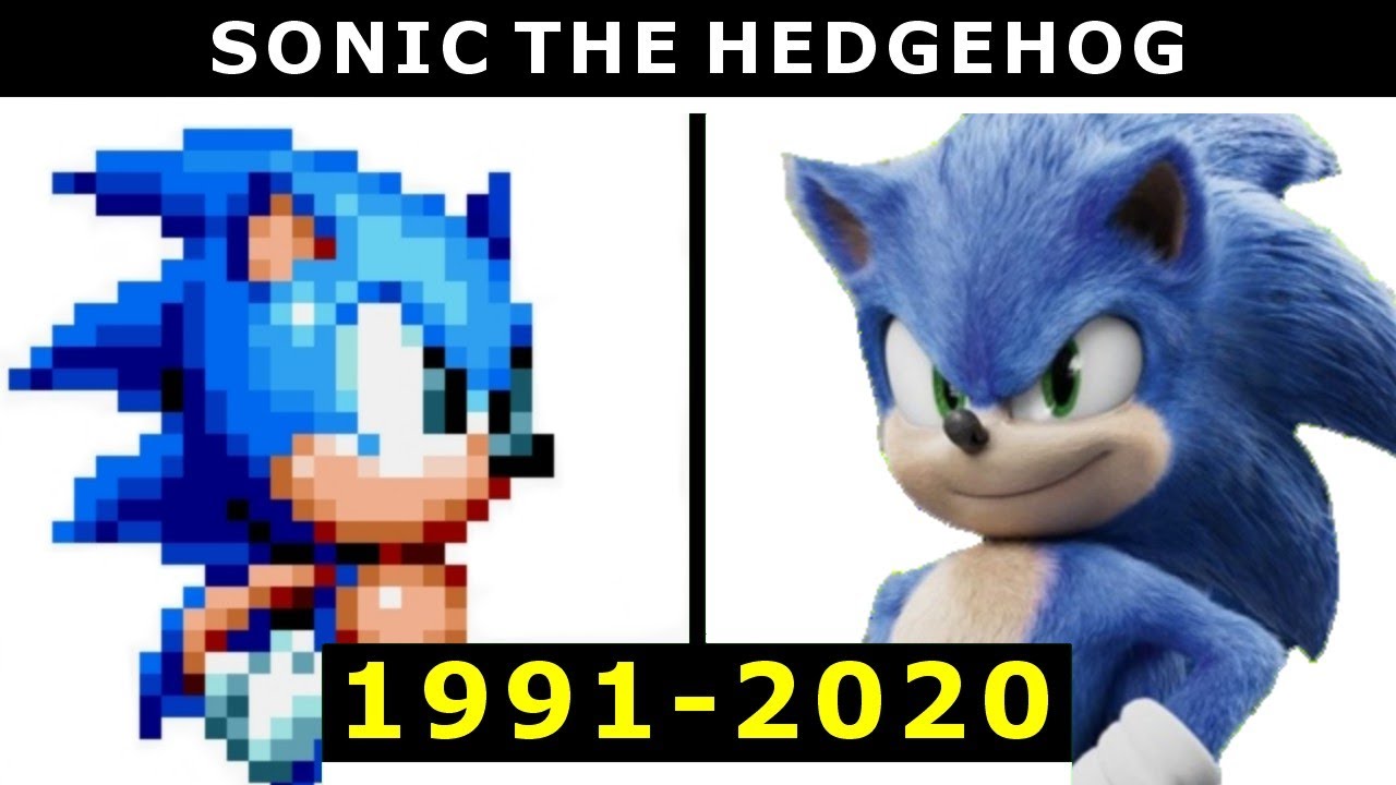 Evolution of Sonic the Hedgehog - YouTube